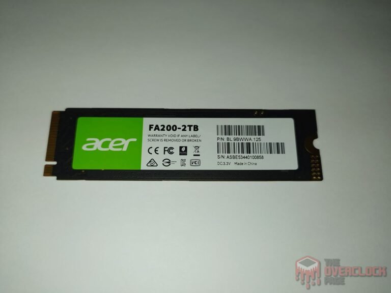 Review - SSD Acer FA200 2TB - The Fastest QLC SSD We ever tested! - The ...
