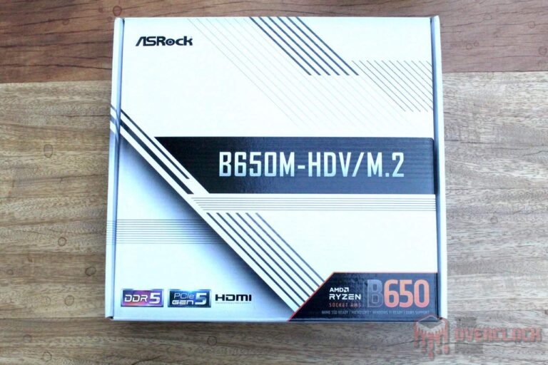 Review - ASRock B650M-HDV/M.2 - A Good, Budget-Friendly AM5 Motherboard ...